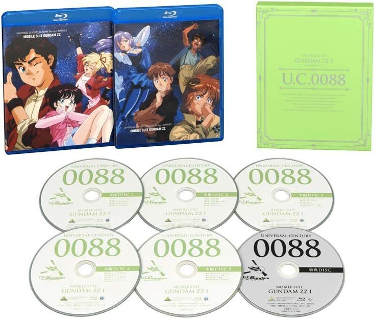 U.C. Gundam Blu-ray Libraries Mobile Suit Gundam ZZ I 4934569364838| eBay
