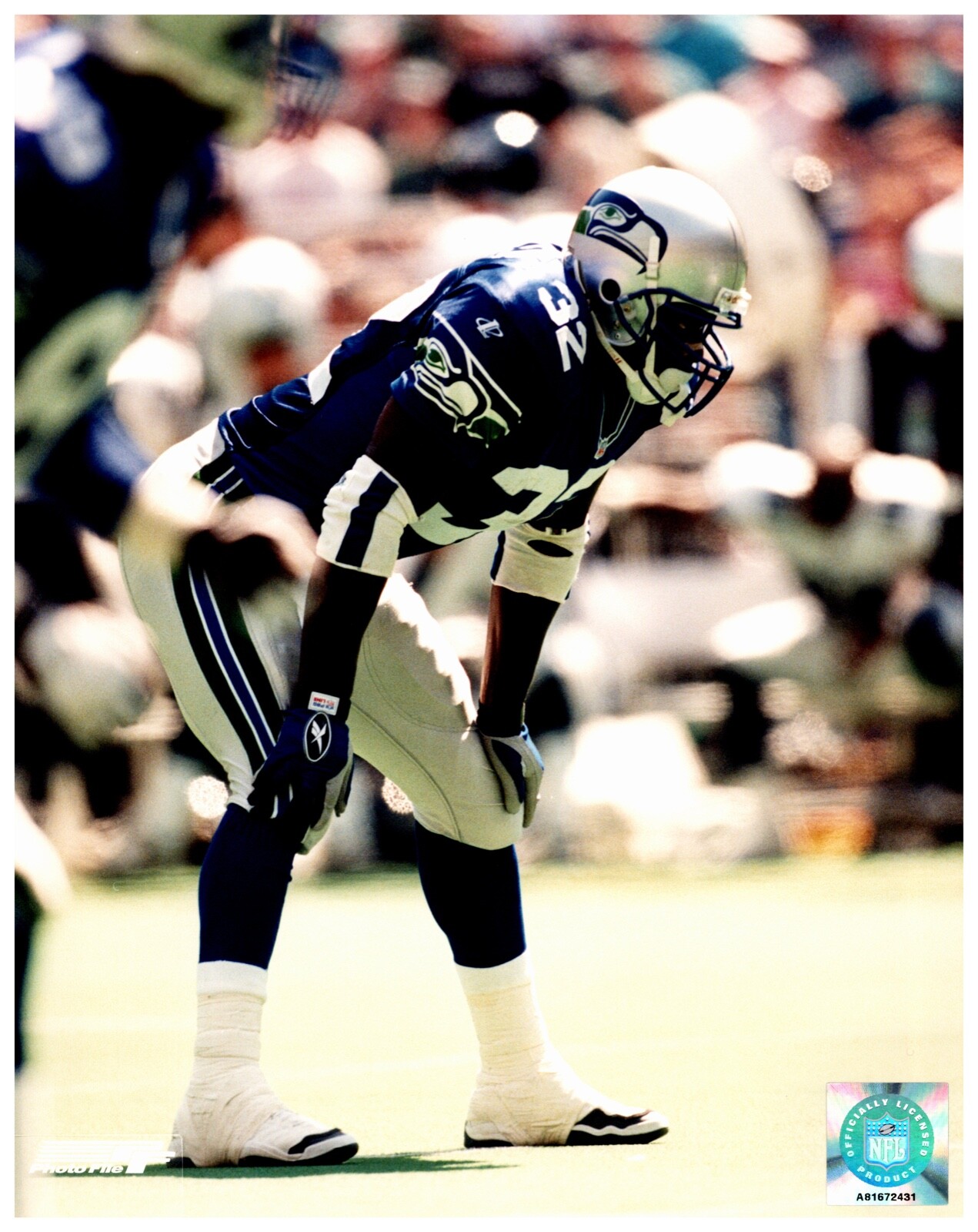 Ricky Watters Seattle Seahawks Photofile Unsigned 8x10 NFL Sports HG ...