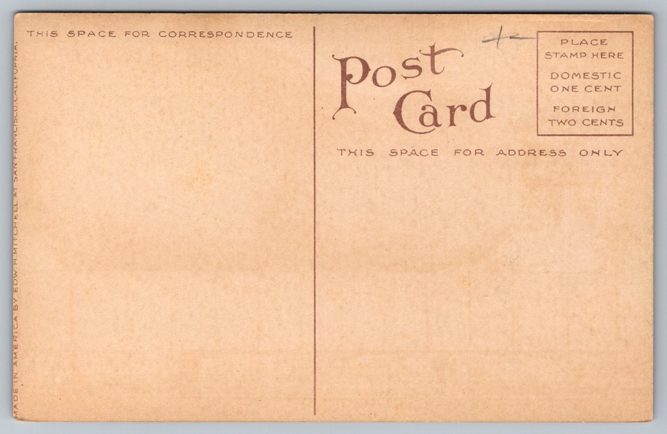 Postcard: Mammoth Pear, Exaggerated, S. P. R. R., Edward Mitchell, 1910 ...