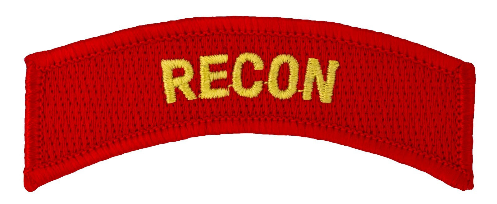 Recon Tab Red/Gold (380) 3" x 1 1/4" Embroidered Patch 26837 | eBay