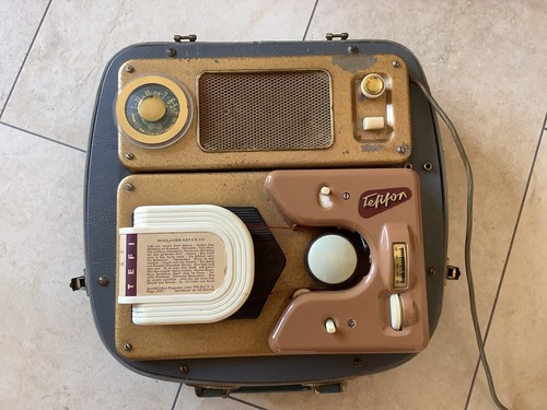 Tefifon-Koffer mit Schallbandspieler und Rundfunkteil | eBay.de