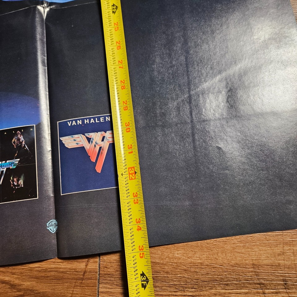 Van Halen Van Halen II Vintage Original 1979 Promo Album Poster 23x35 ...