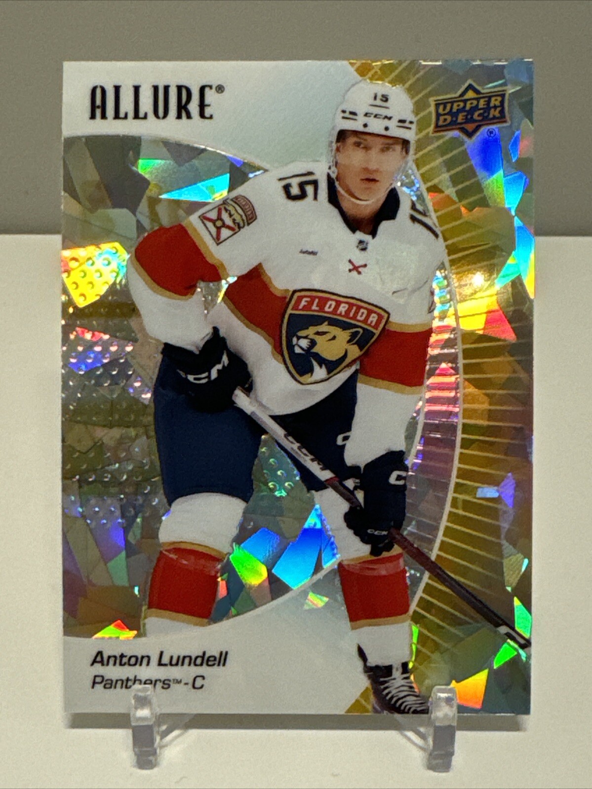 2023-24 Upper Deck Allure - Anton Lundell #2 Yellow Taxi for sale ...
