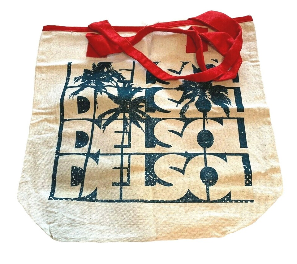 Del Sol Color Changing Tote Bag Cotton Palm Trees Shopping Reusable New ...