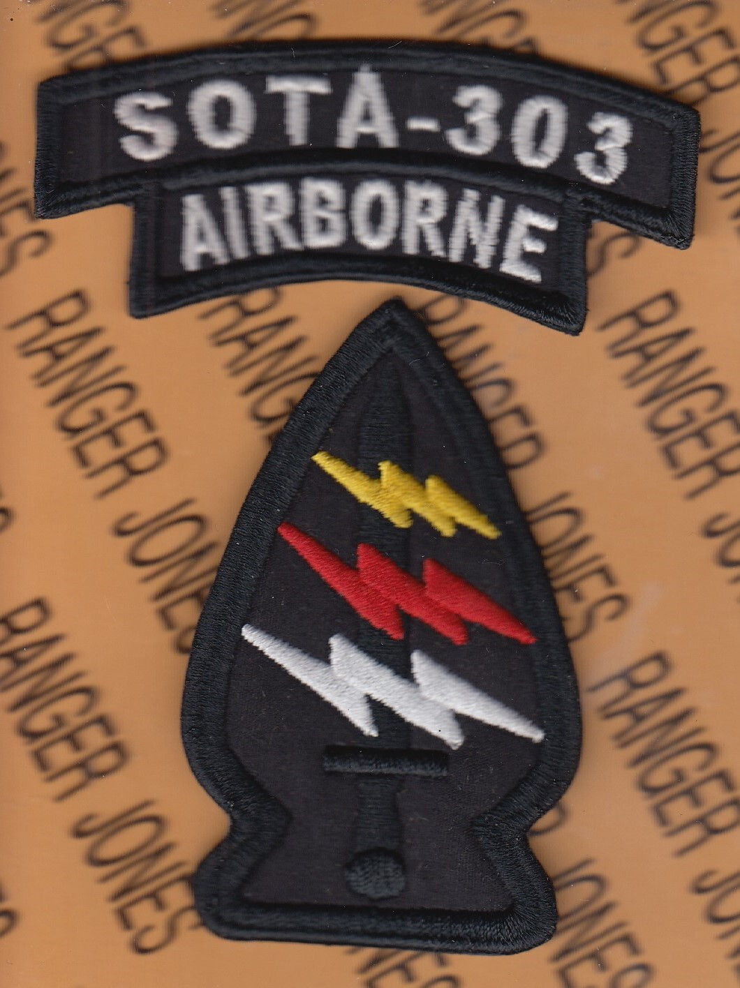 3rd Special Forces Group Airborne SFGA SOT-A 303 Ranger MI Det patch ...