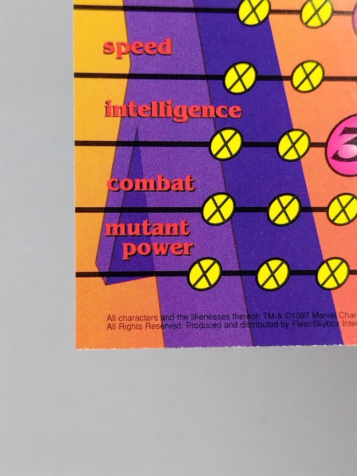 GAMBIT X-MEN Card 1997 TCG Skybox Marvel Characters Vintage #9 From ...