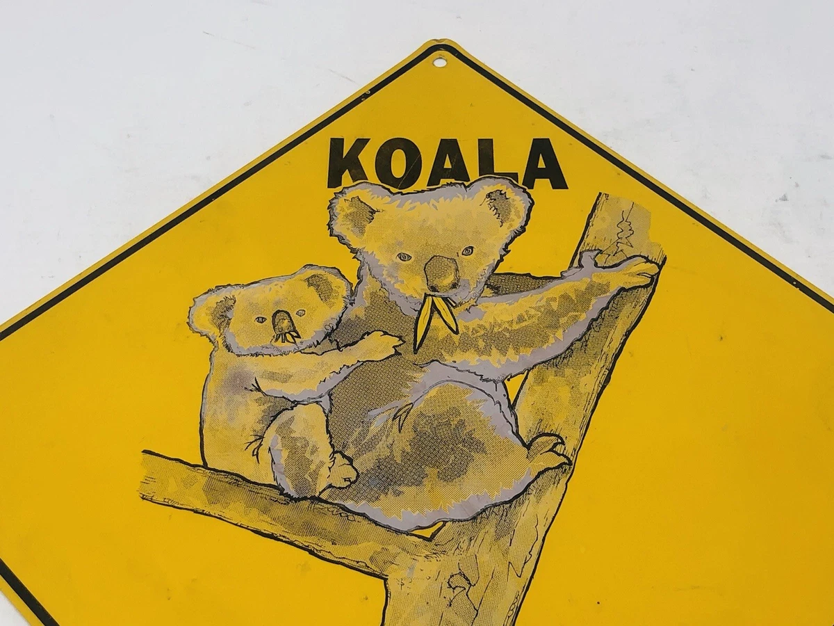 Koala Crossing Sign