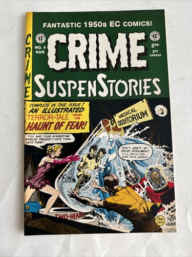 CRIME SUSPENSTORIES #4 ORIGINAL EC COMICS 1950'S REPRINTS RUSS COCHRAN ...