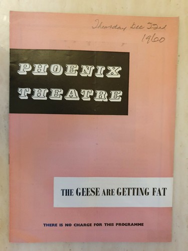 THE GEESE ARE GETTING FAT - MICHAEL WILDING AVICE LANDON JOYCE HERON ...