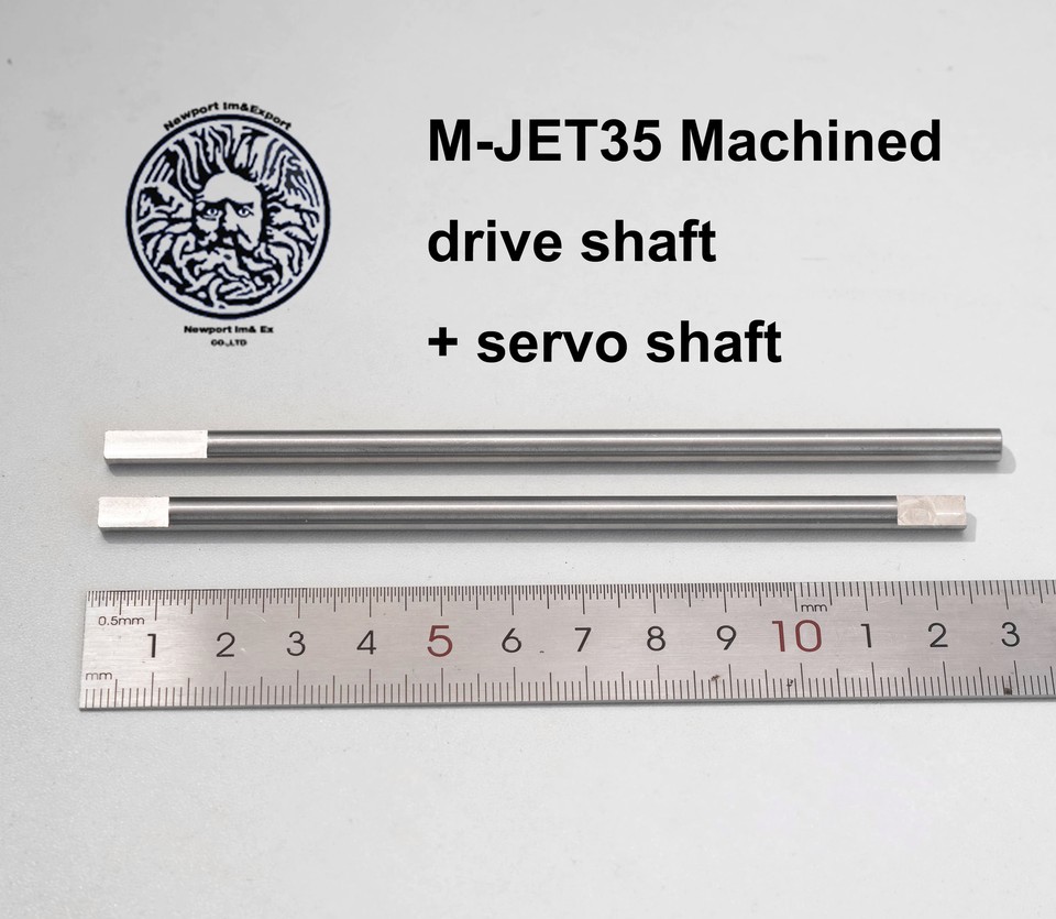 M-JET-35 Spray Pump Kit – 3D Printed Aluminum Alloy Paddle for RC Boats ...