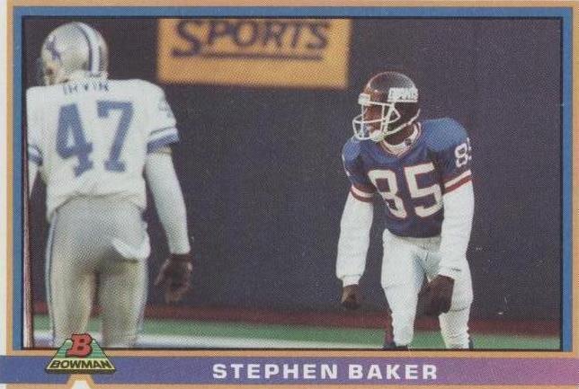 1991 Bowman - Stephen Baker #374 for sale online | eBay