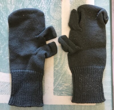 U.S. Military Cold Weather Mitten Shells and Trigger Finger M-1965 ...