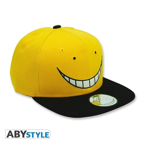 ASSASSINATION CLASSROOM - Snapback Cap - Black & Yellow - Koro | eBay