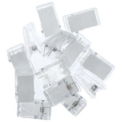 Sticky Sticky Clips Plastic Poster Clips Wall Clips Office | eBay