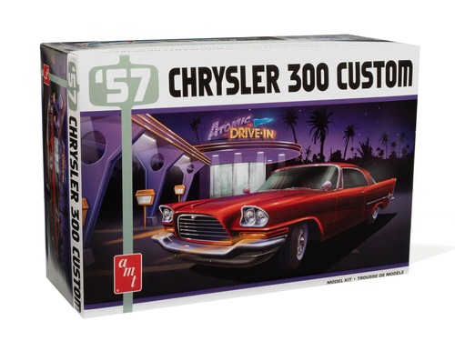 AMT 1957 Chrysler 300 Custom Version Plastic Model Kit 1/25 AMT1447 | eBay