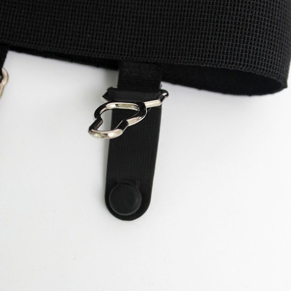 1Pair Leg Garter Belt Stocking Suspenders with Clip Thigh Harness ...