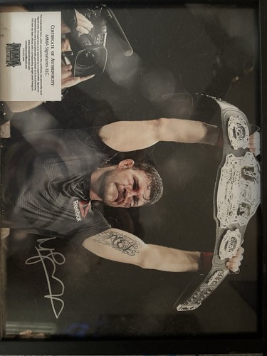 Signed Michael Bisping 14x11 With COA Autograph | eBay UK