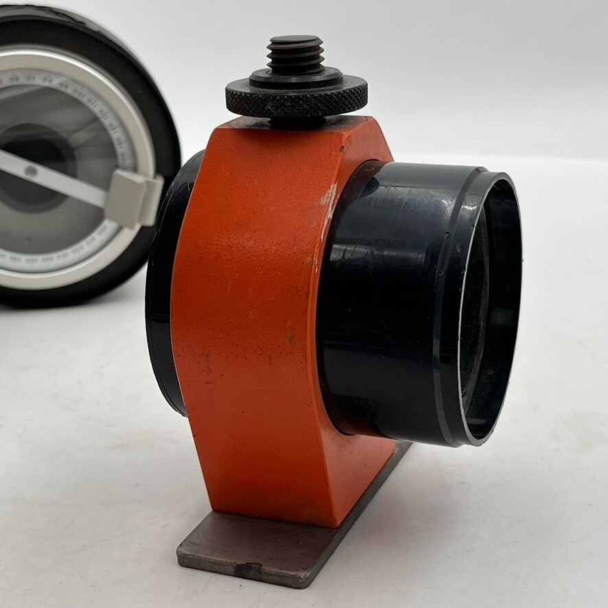 Rare VTG Surveyors Circular Cross Staff Pantometer Compass Sokkisha ...