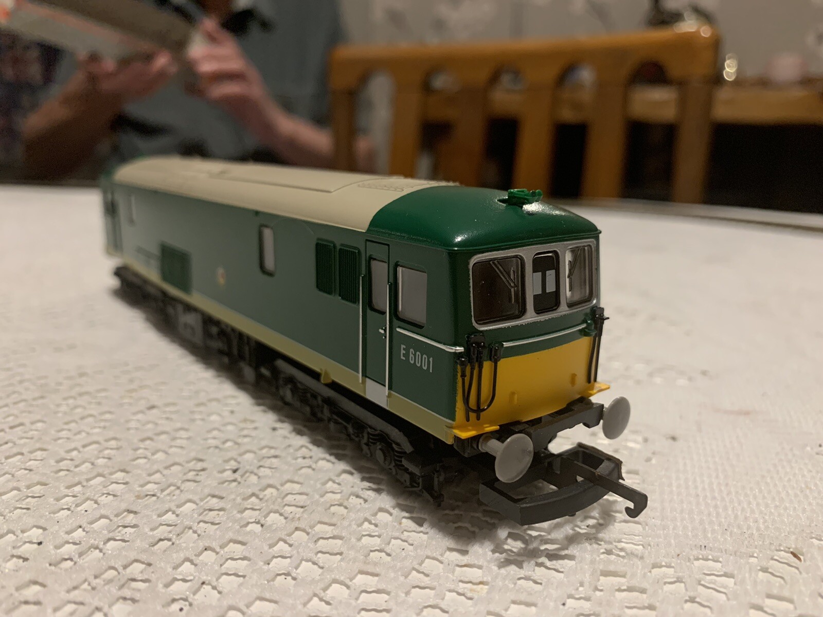 Lima Class 73 Electro-Diesel Loco E6001 in 2 tone Green Livery - Mint ...
