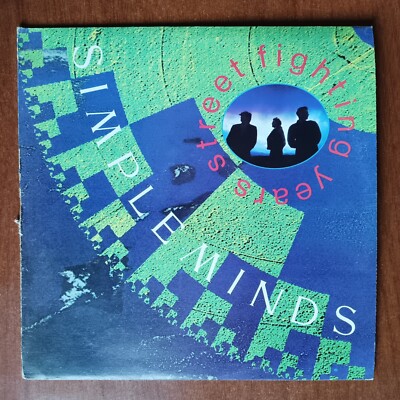 Simple Minds – Street Fighting Years [1989] Vinyl LP Electronic Rock ...