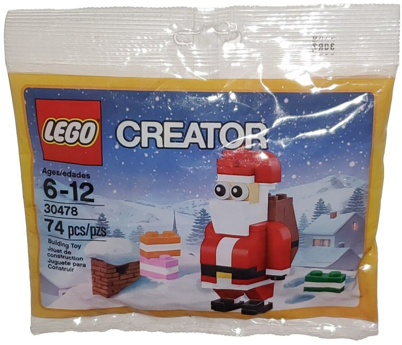 LEGO Creator Set 30478 Jolly Santa Christmas Holiday Factory Sealed ...