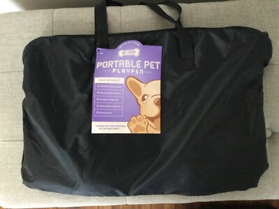 Ruff N Ruffus Portable Pet Playpen Medium 29" x 29" x 17" & Zip Carry ...