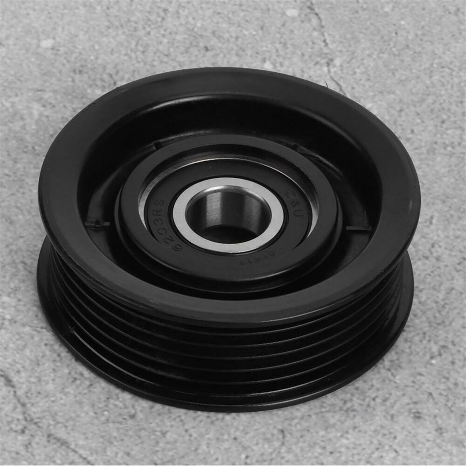 1PC Black Belt Drive Tensioner Pulley Wheel For Honda Accord/Civic ...