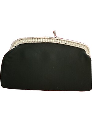 Vintage Garay Navy Aceate&Rayon Purse Clutch Clasp 1940s USA | eBay