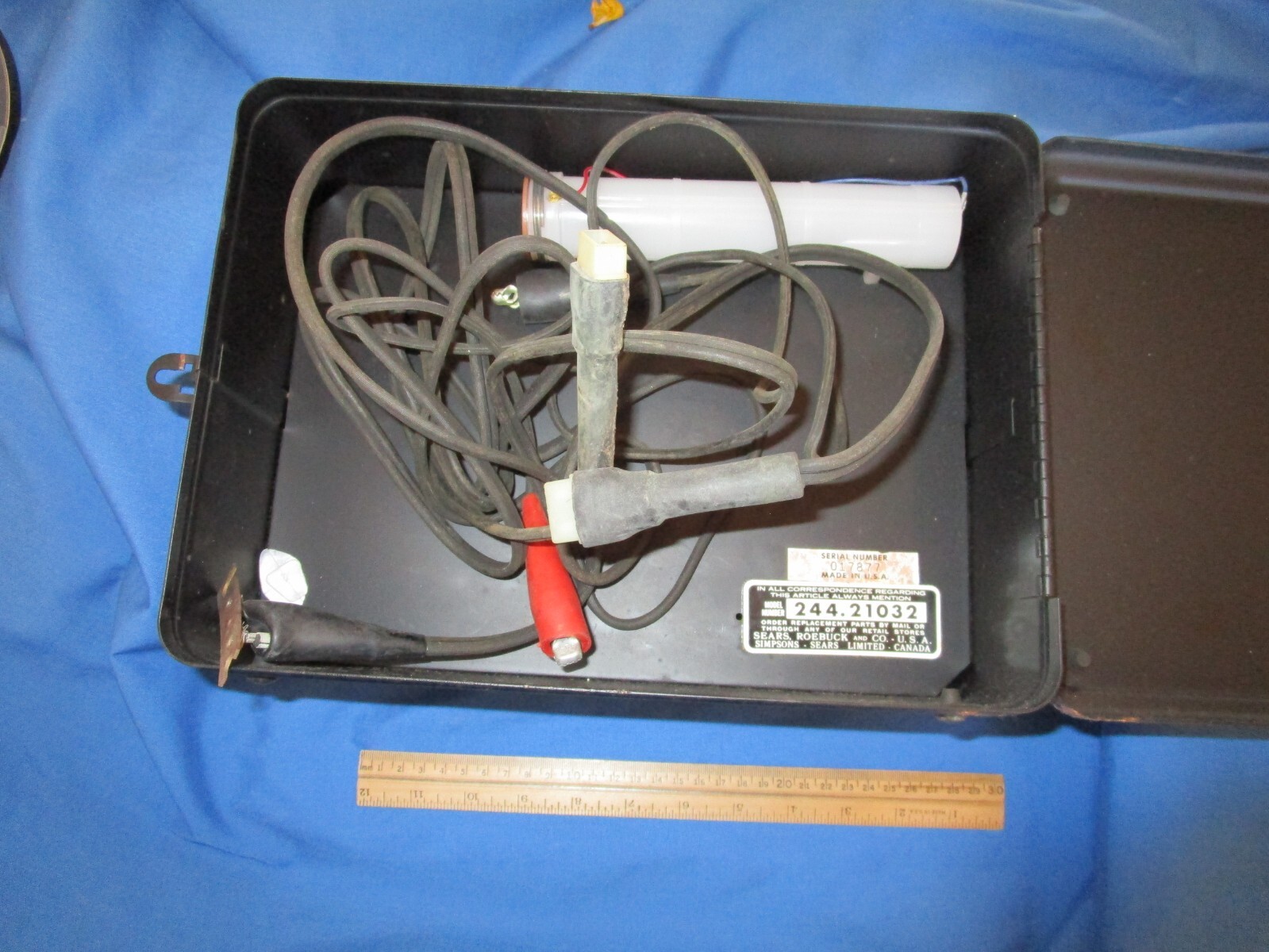 Vintage Sears Penske Super Automotive Analyzer Model 244.21032 w/2 ...
