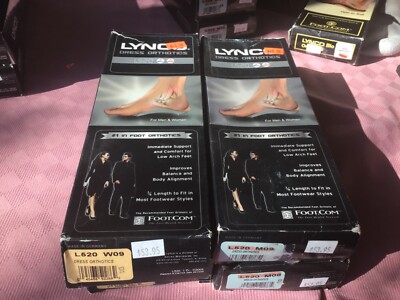 Lynco Orthotics Aetrex Men'/women Dress Series L520 Arch Support 6 8 2 ...