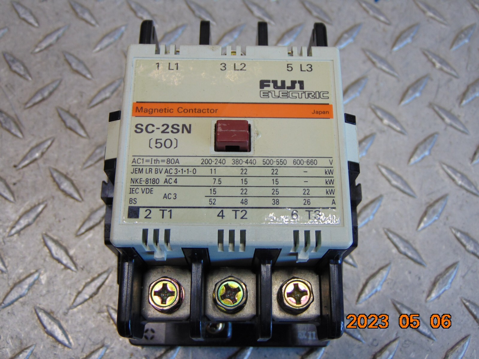 Fuji Electric Sc-2sn Magnetic Contactor 50 a T130863 for sale online | eBay