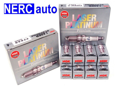 NGK LASER PLATINUM Platinum Spark Plugs PFR7WTG 5592 Set of 8 | eBay