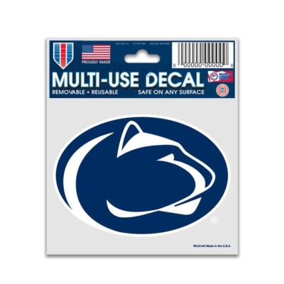 Penn State Nittany Lions 3"x4" Multi Use Decal [NEW] Cling Car Truck ...