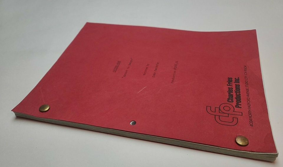 THE AMAZING SPIDER-MAN / 1977 TV Script, Spiderman "Escort to Danger ...
