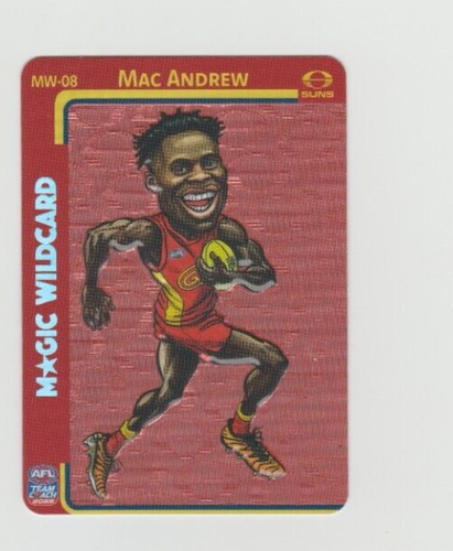 Teamcoach 2025 Magic Wildcard - Mac Andrew | eBay Australia