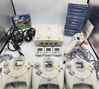 Sega Dreamcast bundle with 11 games and accessories, Working | eBay UK