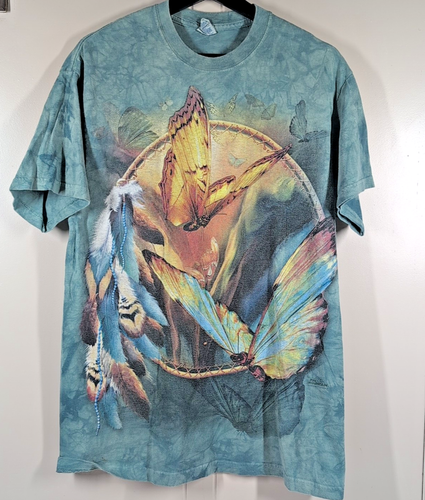 Vintage The Mountain Native American Bees Graphic Tie Dye Shirt Adult ...