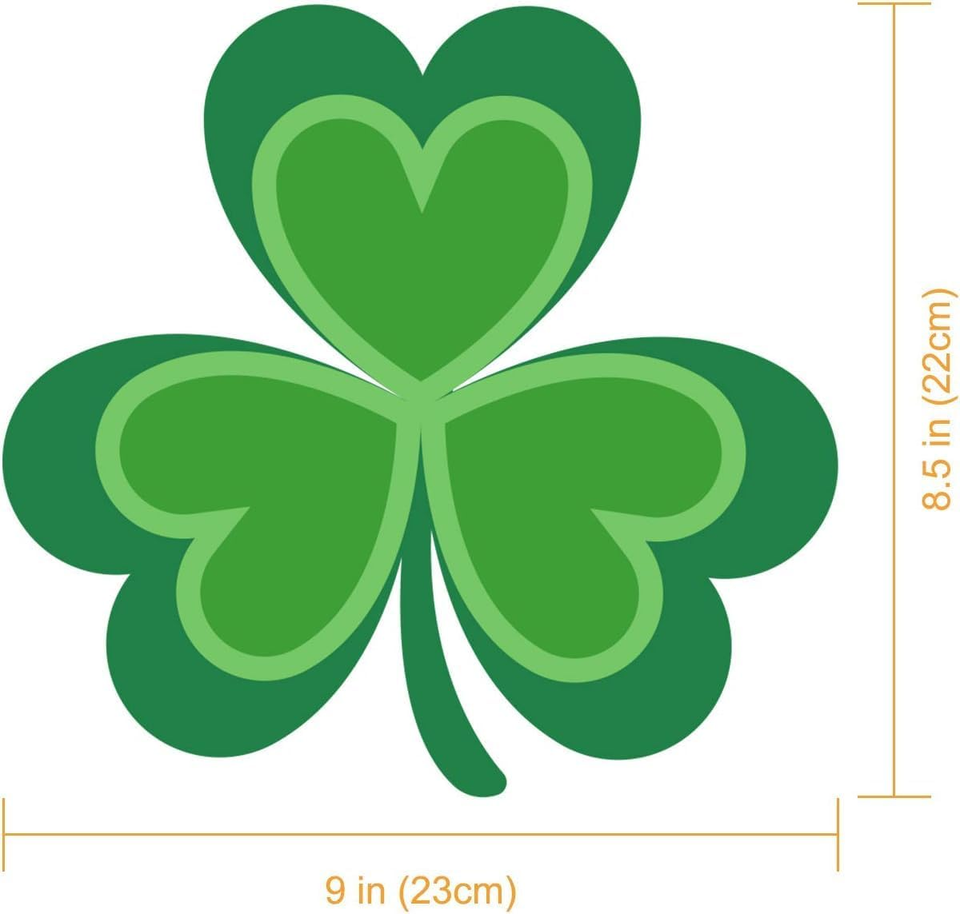 St Patricks Day Decorations Window Clings 109 Sheet for Glass Windows ...