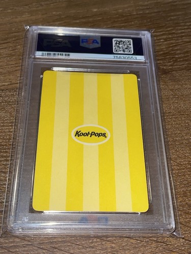 1967 Kool Pops Captain Action Buck Rogers #3A PSA 10 GEM MINT RARE ...