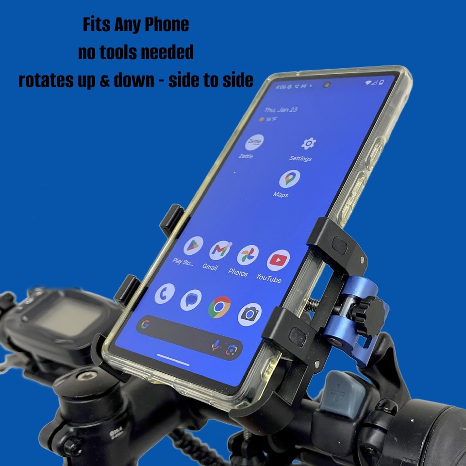 BiKGrip Bike Phone Holder, Motorcycle Phone Mount - Handlebar Cell ...