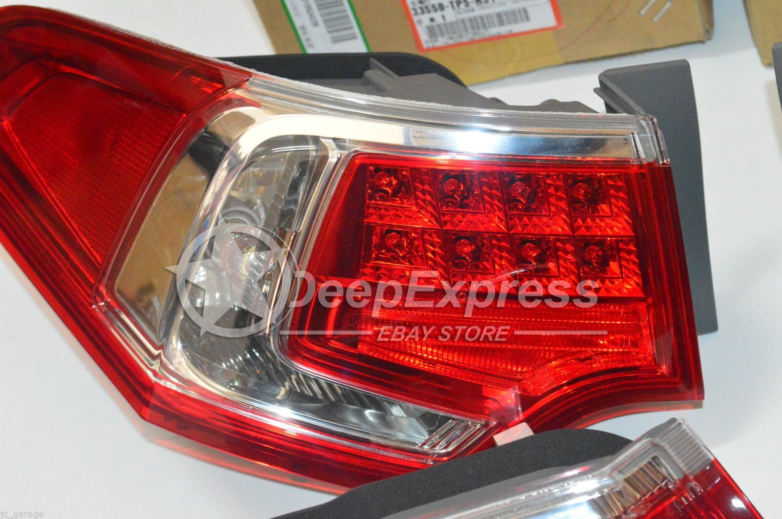 GENUINE SPIRIOR TYPE-S LED TAIL LIGHTS FOR HONDA ACCORD 2008-2014 EURO ...