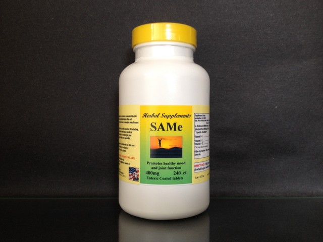 Sam-e 400mg Depression Aid Pain Relief Spine Hips 240 Enteric Coated ...