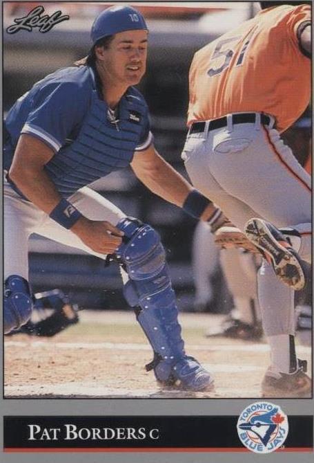 1992 Leaf - Pat Borders #324 for sale online | eBay