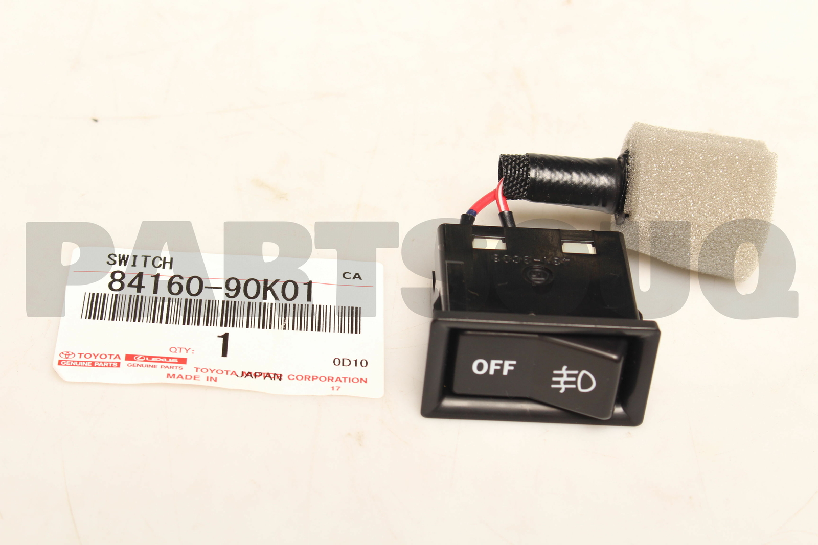 8416090K01 Genuine Toyota SWITCH, FRONT FOG LAMP 84160-90K01 | eBay