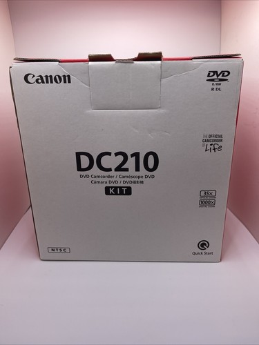 Canon DC210 Camcorder - Silver blue for sale online | eBay
