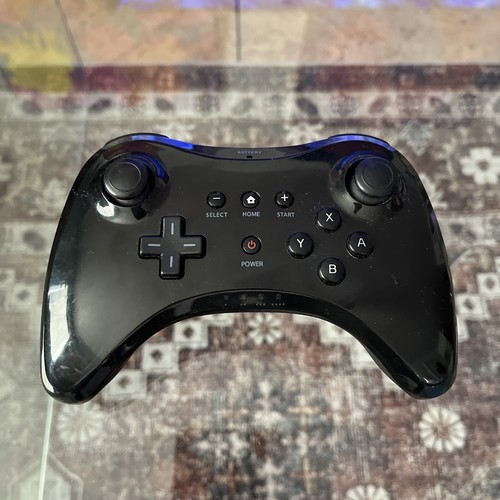 3rd Party Wii U Pro Controller Style Gamepad Wireless Black | eBay