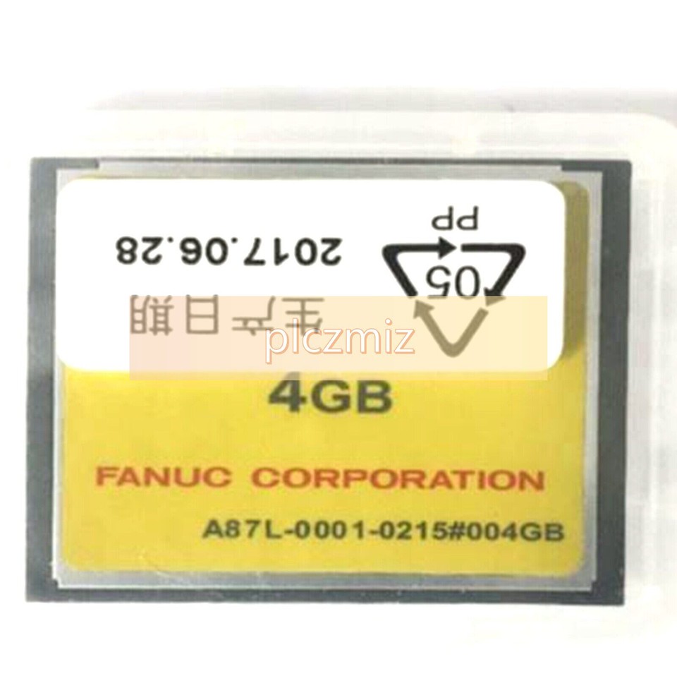 NEW Fanuc A87L-0001-0215#004GB Compact Flash Memory Card | eBay