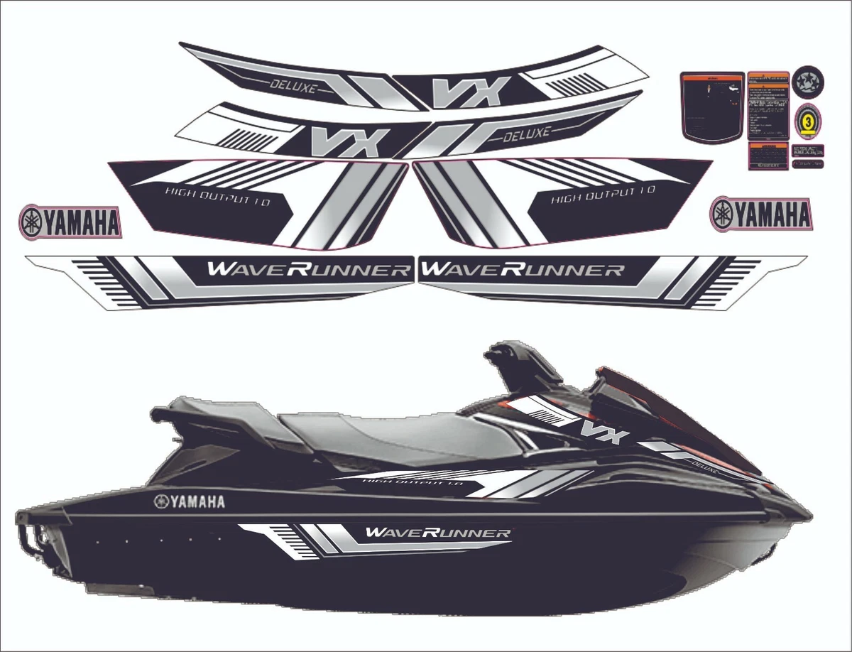Jet Ski Black And Grey