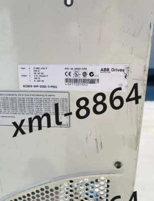 ACS800-04P-0260-3+P901 FREQUENCY CONVERTER ACS800-04P-0260-3+P901 USED ...