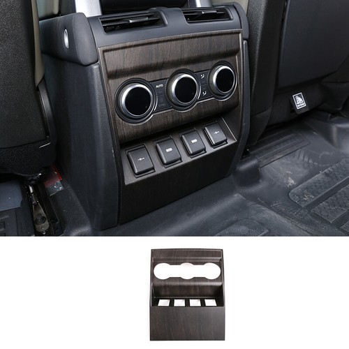 For LR Defender 110 2020-23 Wood Grain Rear Air Outlet Anti-Kick Panel ...